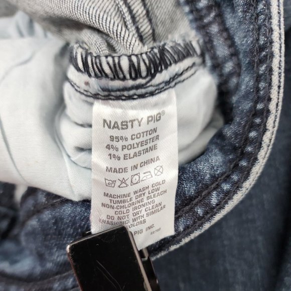 Nasty Pig | Jeans | New Nasty Pig Size 33 X 33 Mens Jeans 2223 Indigo ...